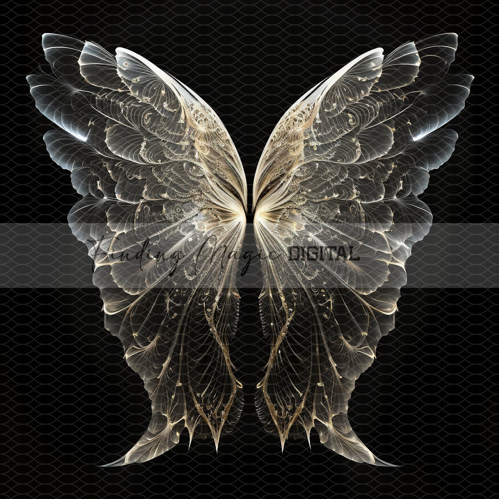 15 Pack Fairy Wing Overlays, Fine Art Digital Backdrop, Great for ...