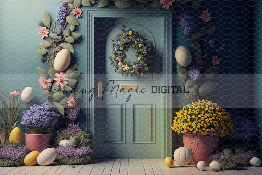 Fine Art Digital Backdrop, Easter Digital Backdrop, Great For, Sitter ...