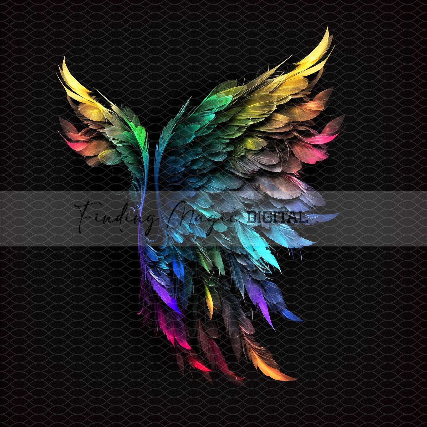 15 Pack Fairy Wing Overlays, Fine Art Digital Backdrop, Great for ...