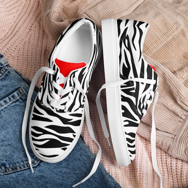 Zebra Print Shoes - Etsy