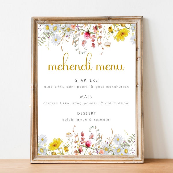 Menu Sign - Etsy