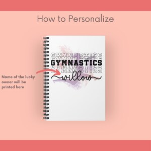 Personalized Gymnast's Journal - Embrace and Capture Your Journey ...