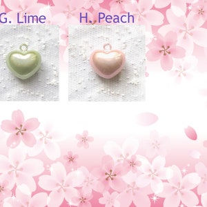 Chubby Heart-shaped Bell, for Bell Charm, Pet Charm Adds Keychain More ...