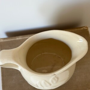 Vintage Cream Pitcher, Cream Pottery Pitcher, Antique Pottery, Found - Etsy