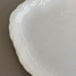 Vintage Cream Plate, Antique Plate, Made in USA, Found Plate, Vintage ...