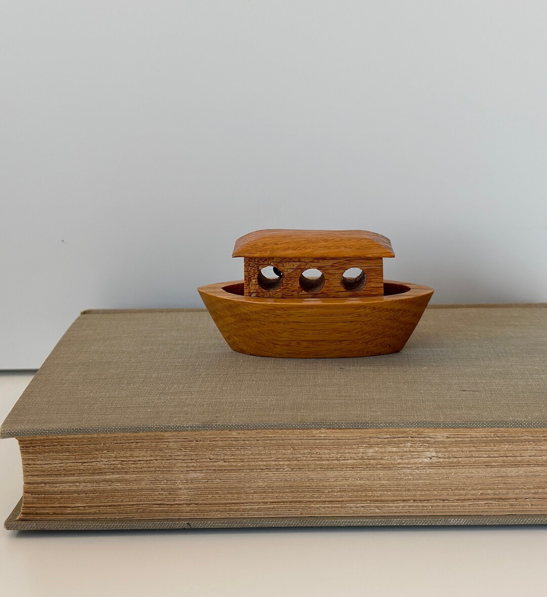 Vintage Mini Wood Boat, Mini Boat Toy, Vintage Kid's Room, Vintage ...