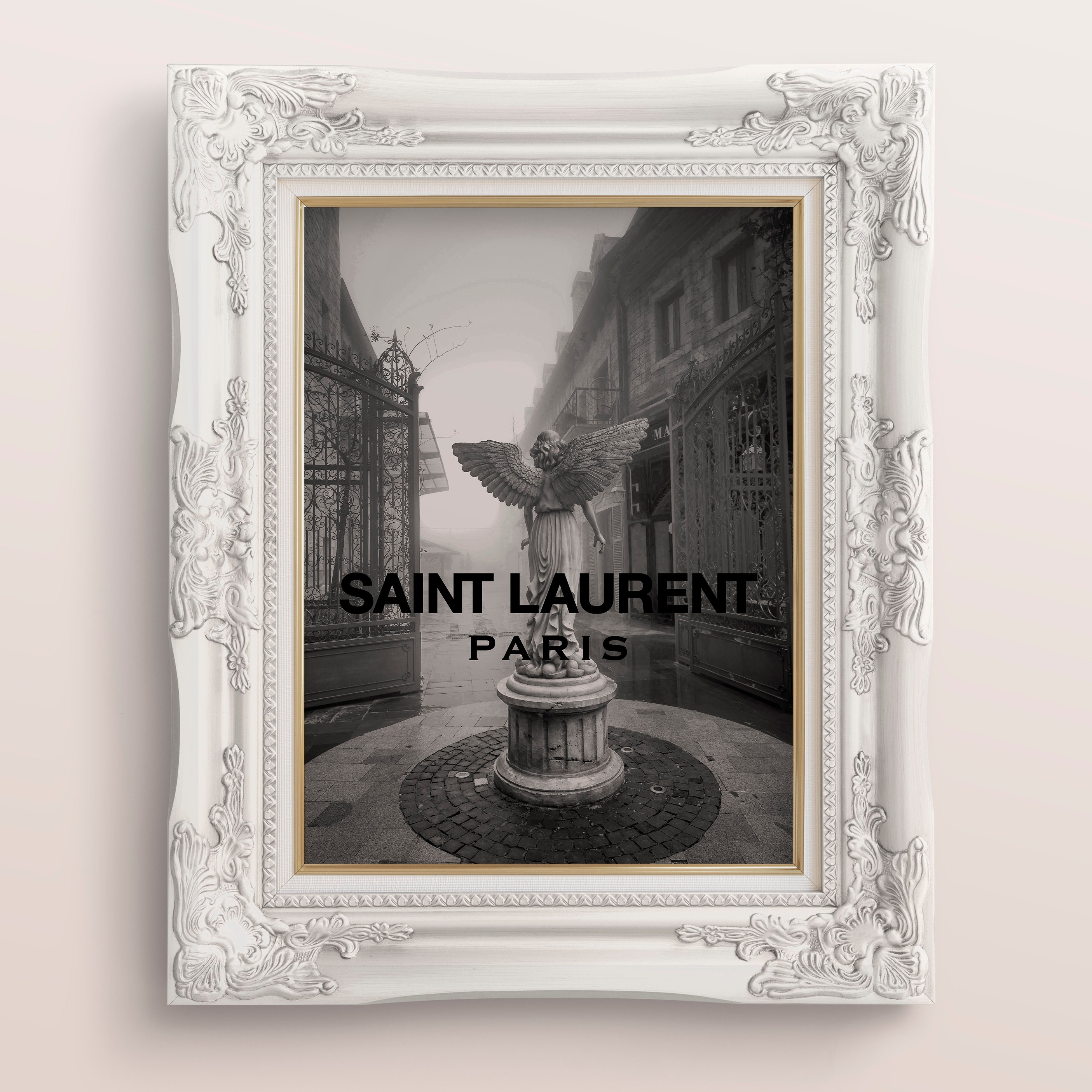 Printable Luxury Fashion Designer Angel Poster, Luxury Wall Decor ...