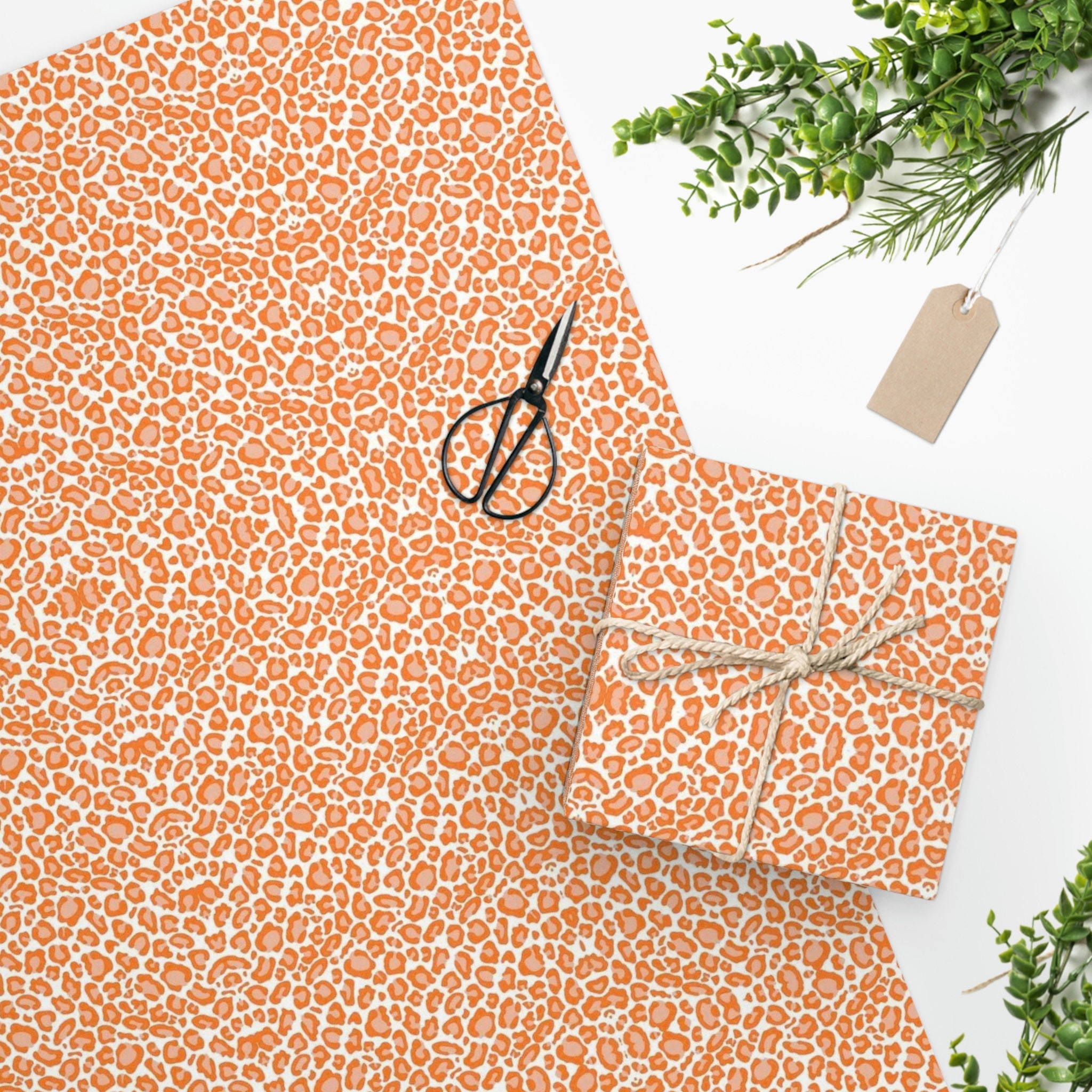 Cheetah Print Wrapping Paper - Etsy