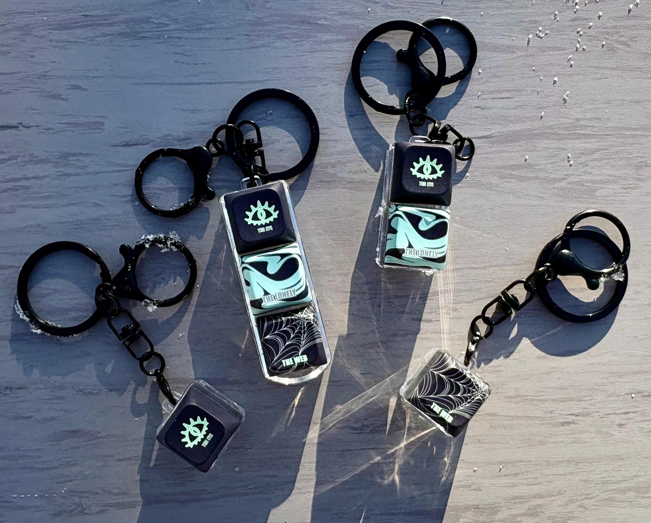TMA Podcast Clicky Keychain Fidgets - Etsy