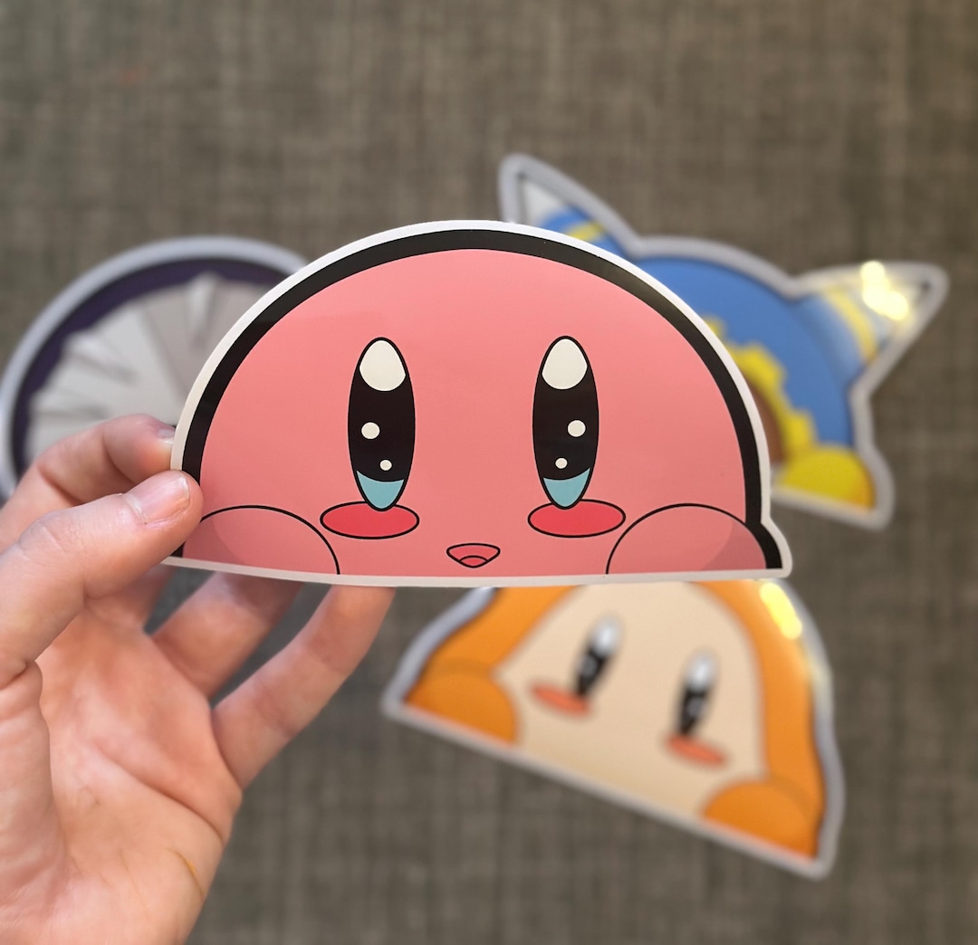Poyo Stickers Kir.by Mega.lador Meta.knight Wadd.le Dee - Etsy