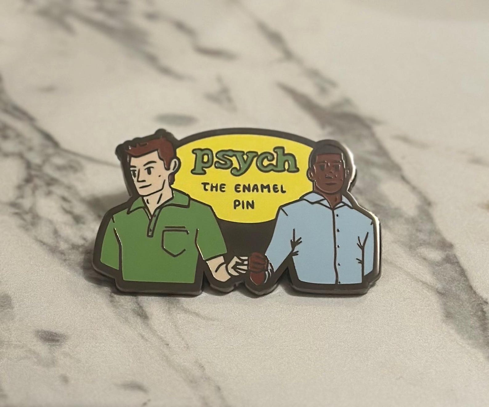 Psych the Enamel Pin - Etsy