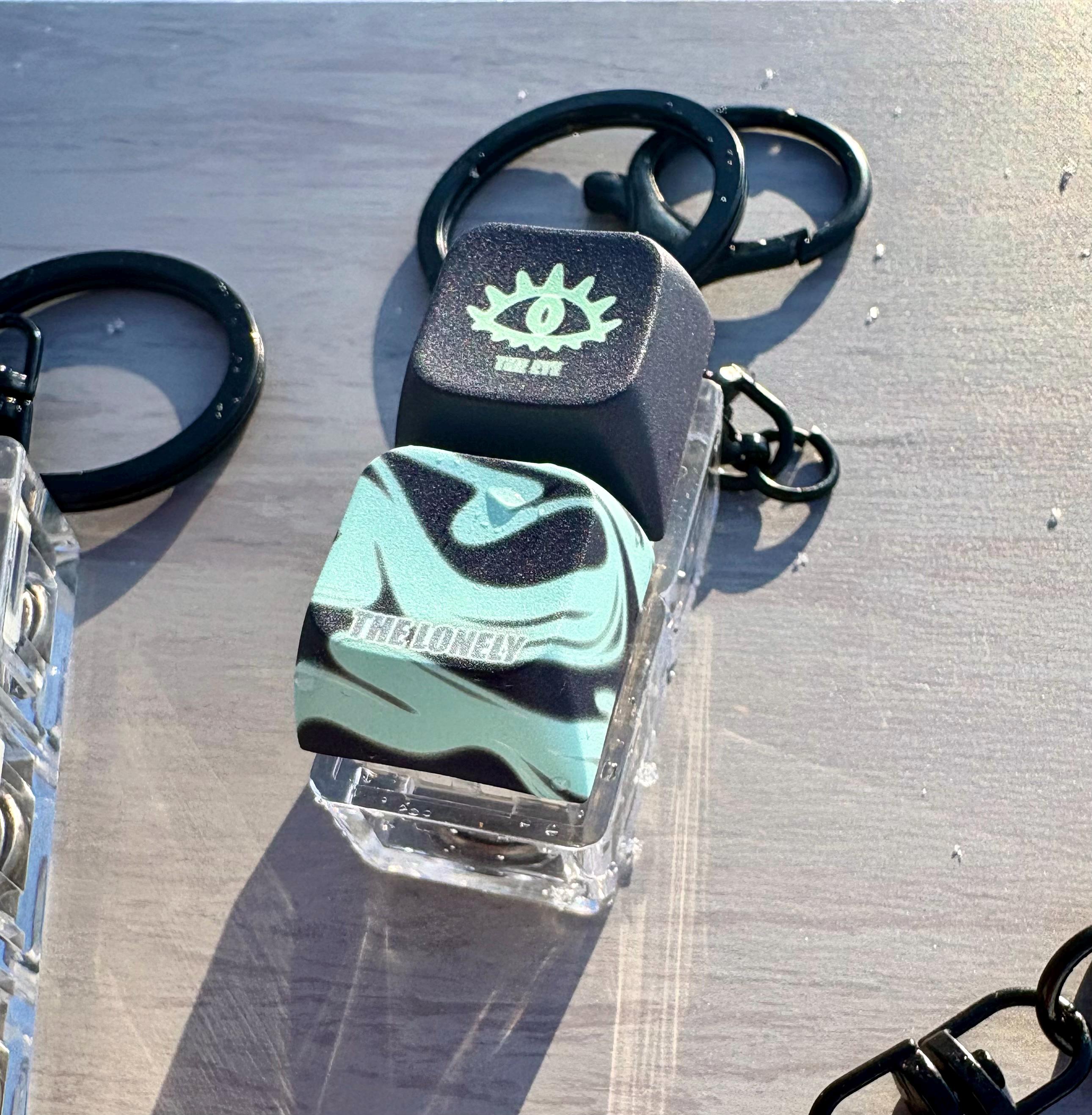 TMA Podcast Clicky Keychain Fidgets - Etsy