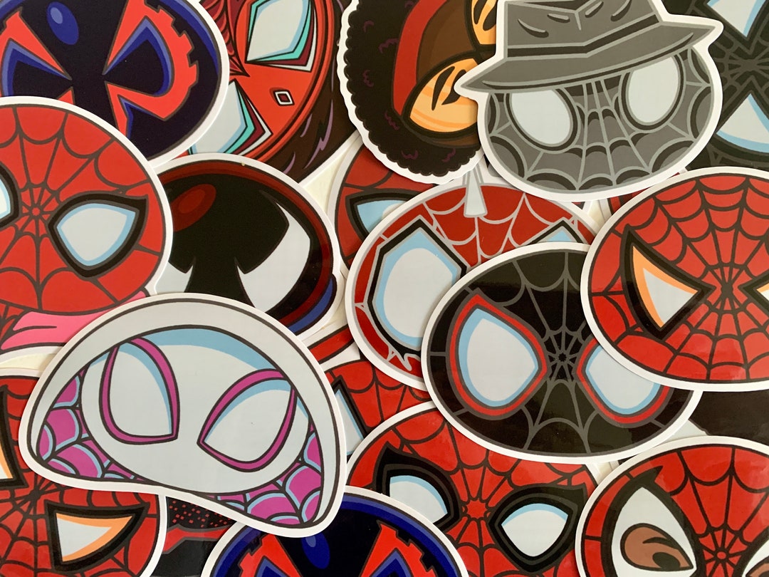 Spider Multiverse MYSTERY Sticker Pack - Etsy