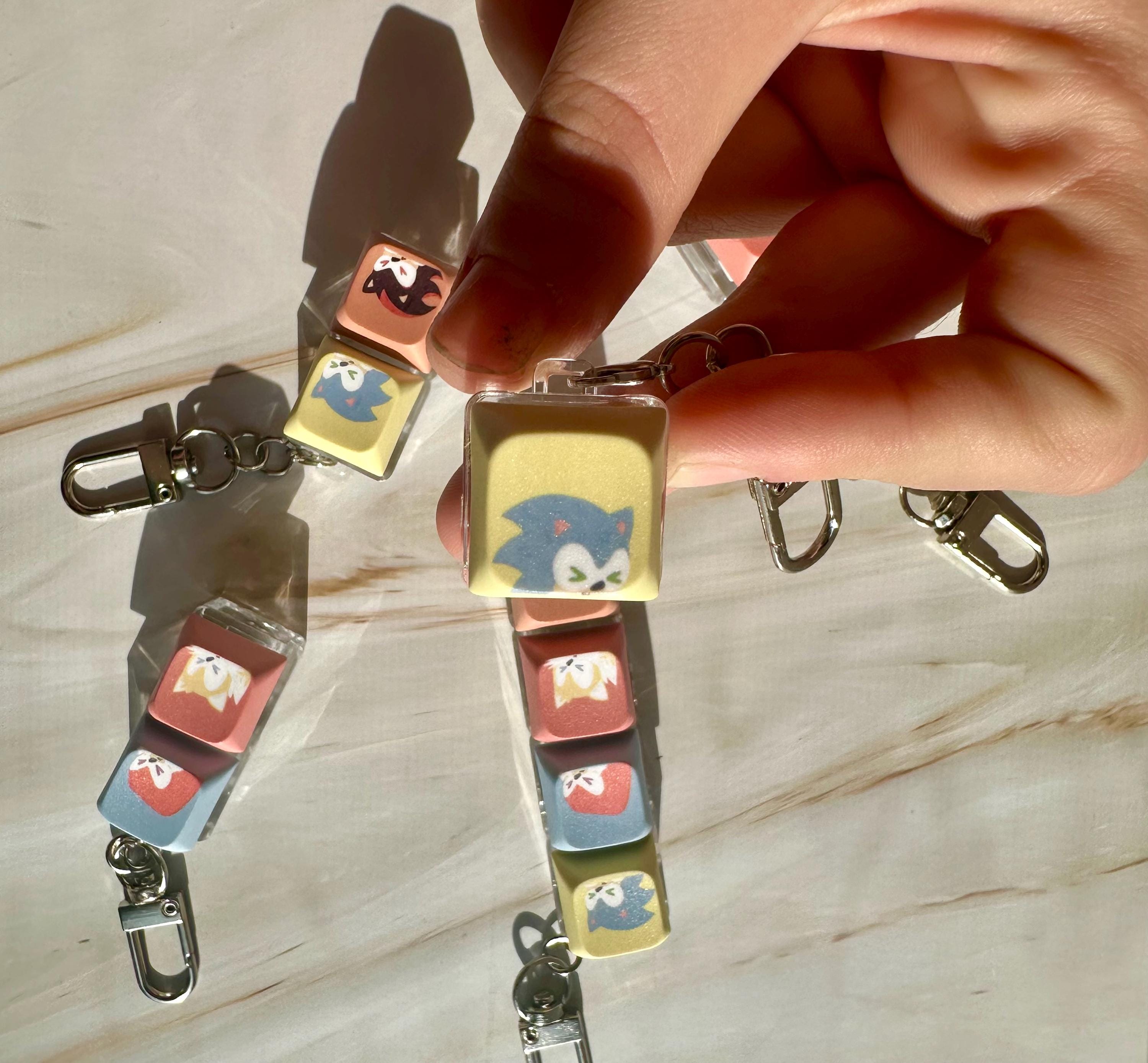 Hedgehog Team Clicky Keychains - Etsy