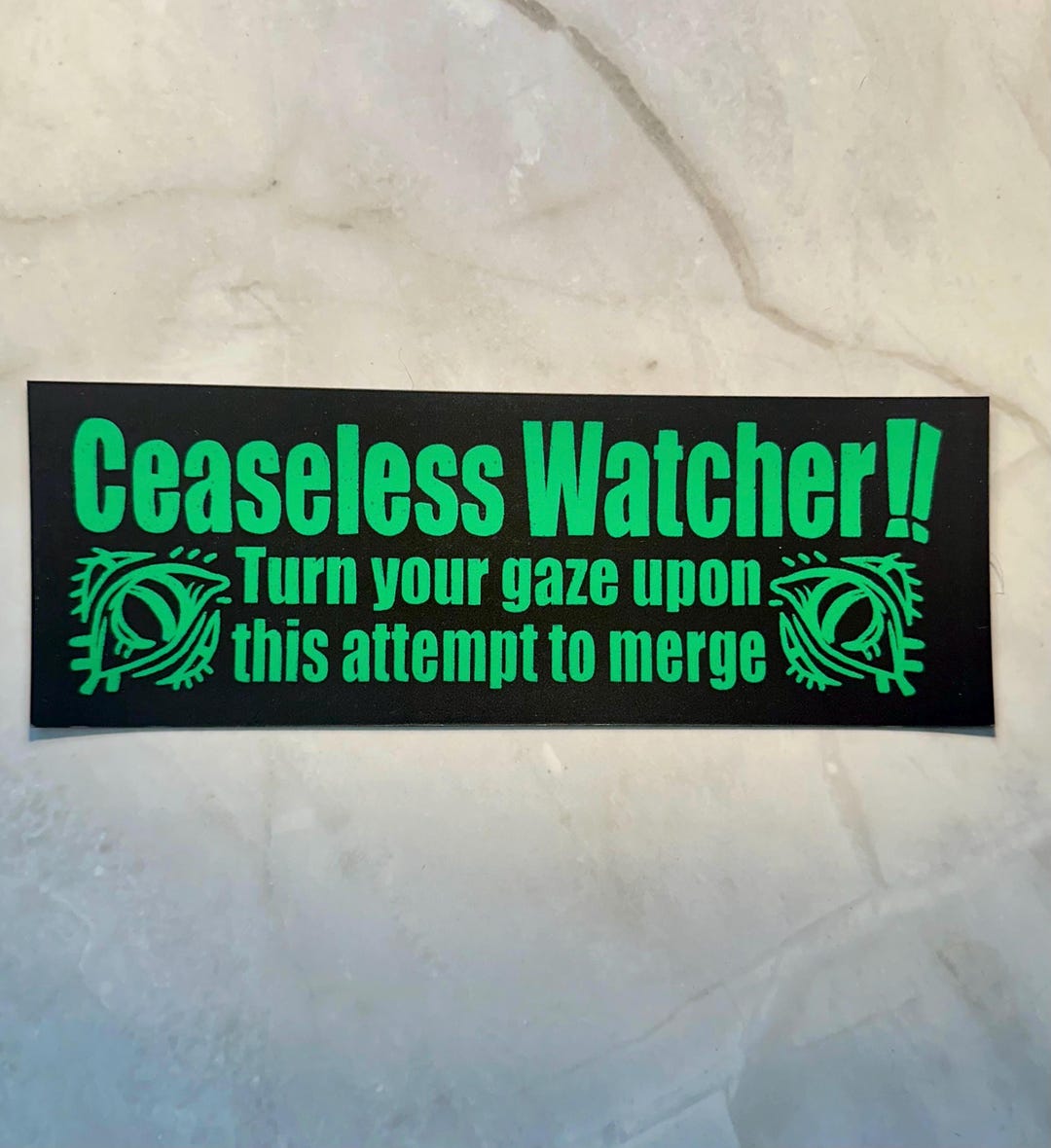 TMA Ceaseless Watcher Bumper Magnet - Etsy