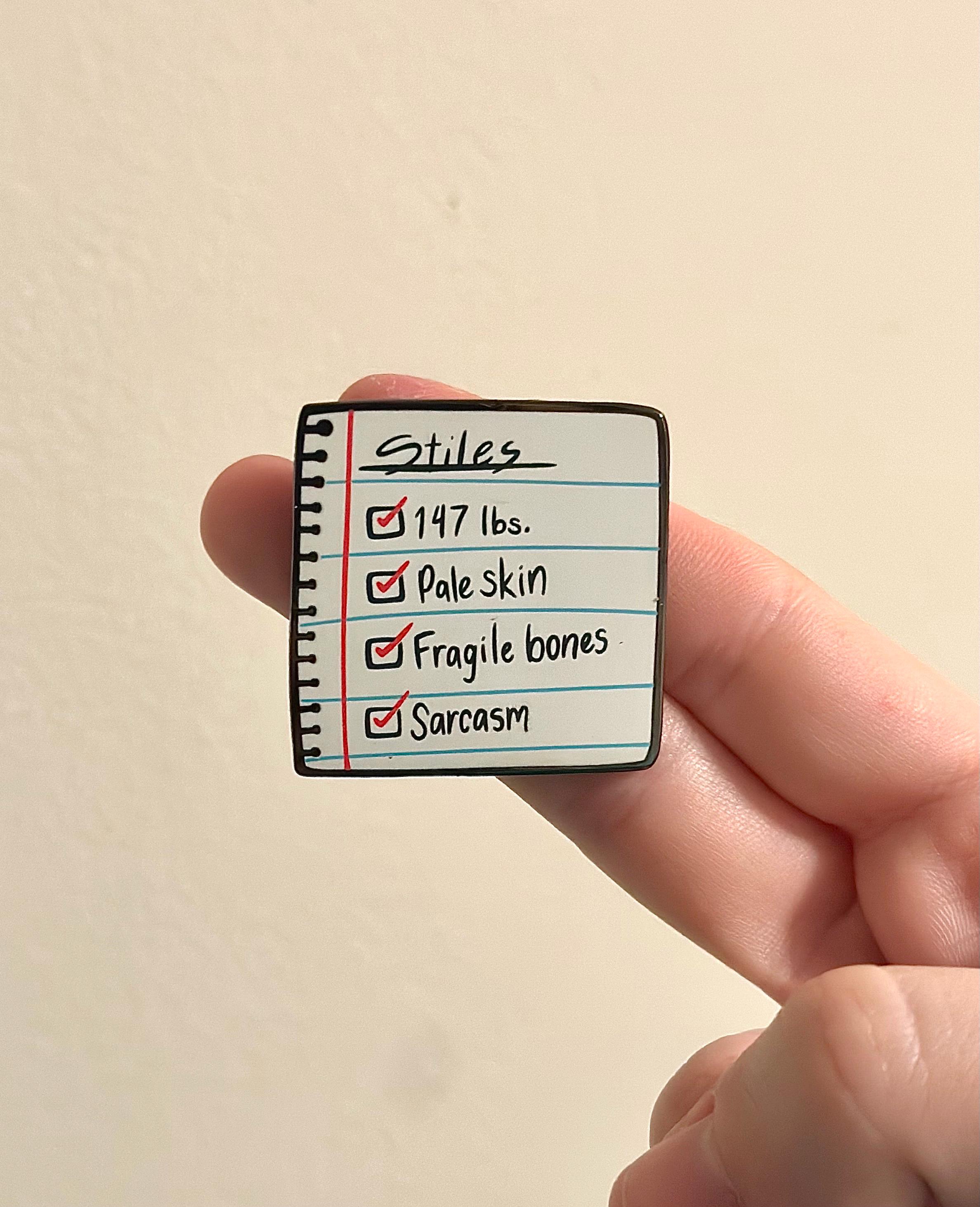 Wolf Pins - Teen - Stiles Derek Sterek - Etsy