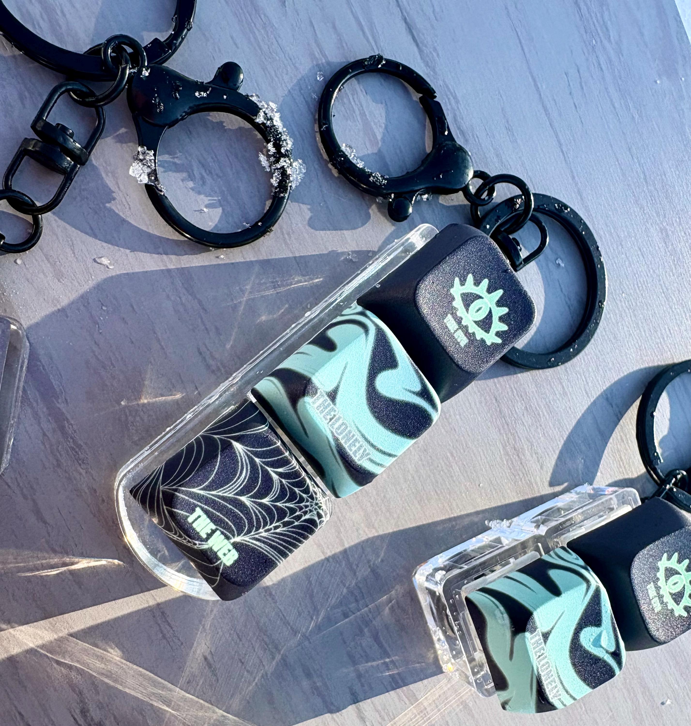TMA Podcast Clicky Keychain Fidgets - Etsy