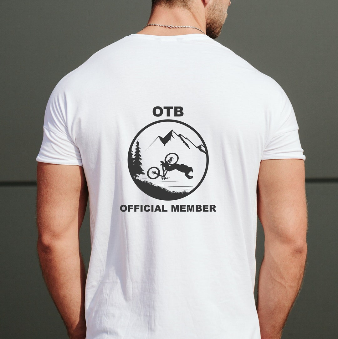 Over the Bars Mountain Bike Tshirt, Mountain Bike, Cool Bike Shirt ...