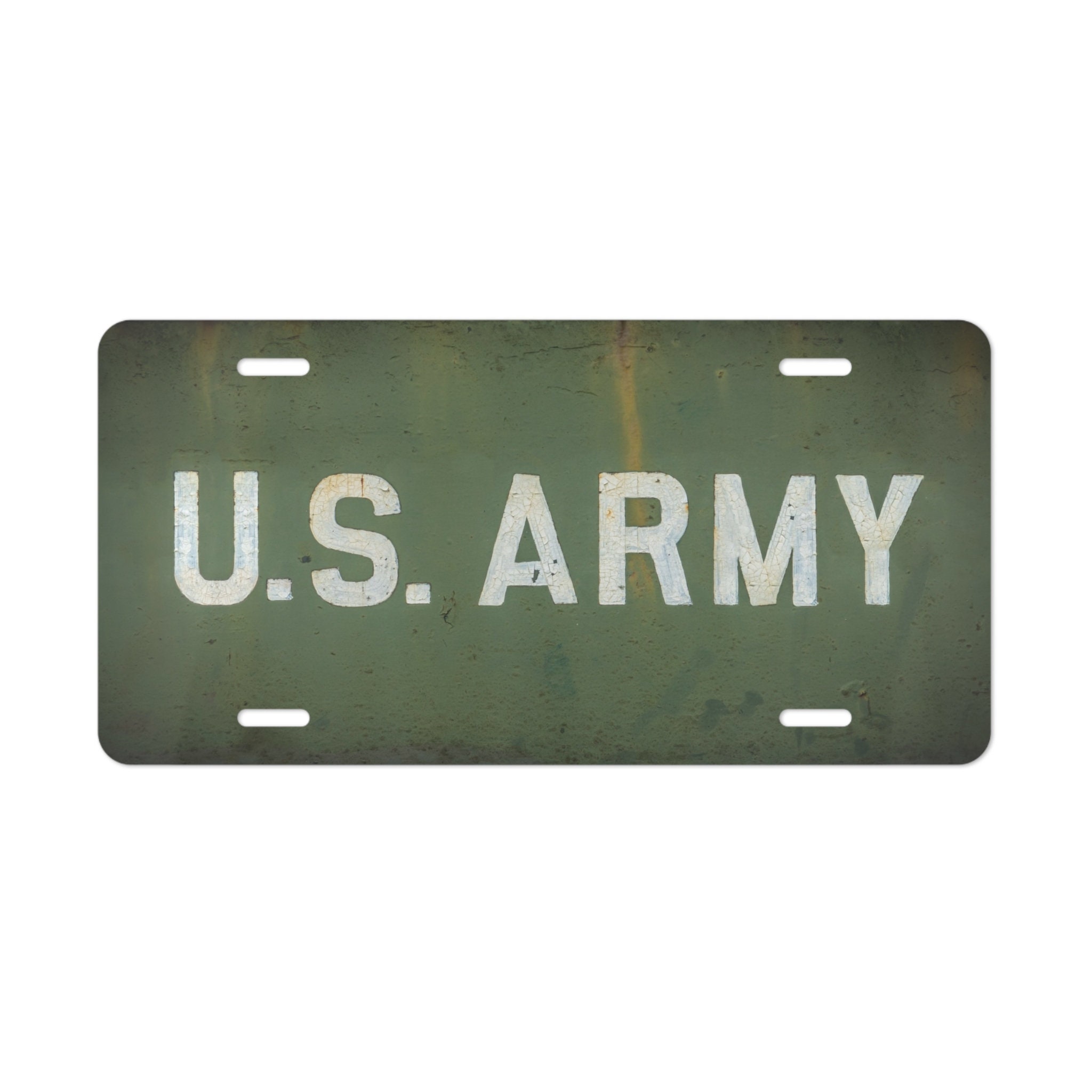US Army Vintage Car Vanity License Plate, Air Force Insignia, Proud ...