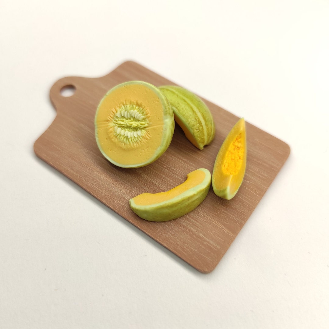 Miniature Melon, 1:12 Scale Miniature - Etsy