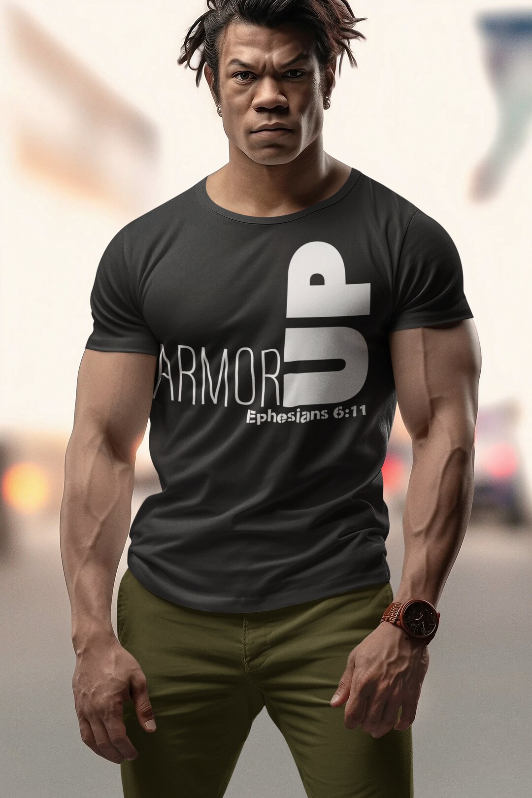 Armor UP T-shirt | Ephesians 6:11 - "put on the Full Armor of God ...