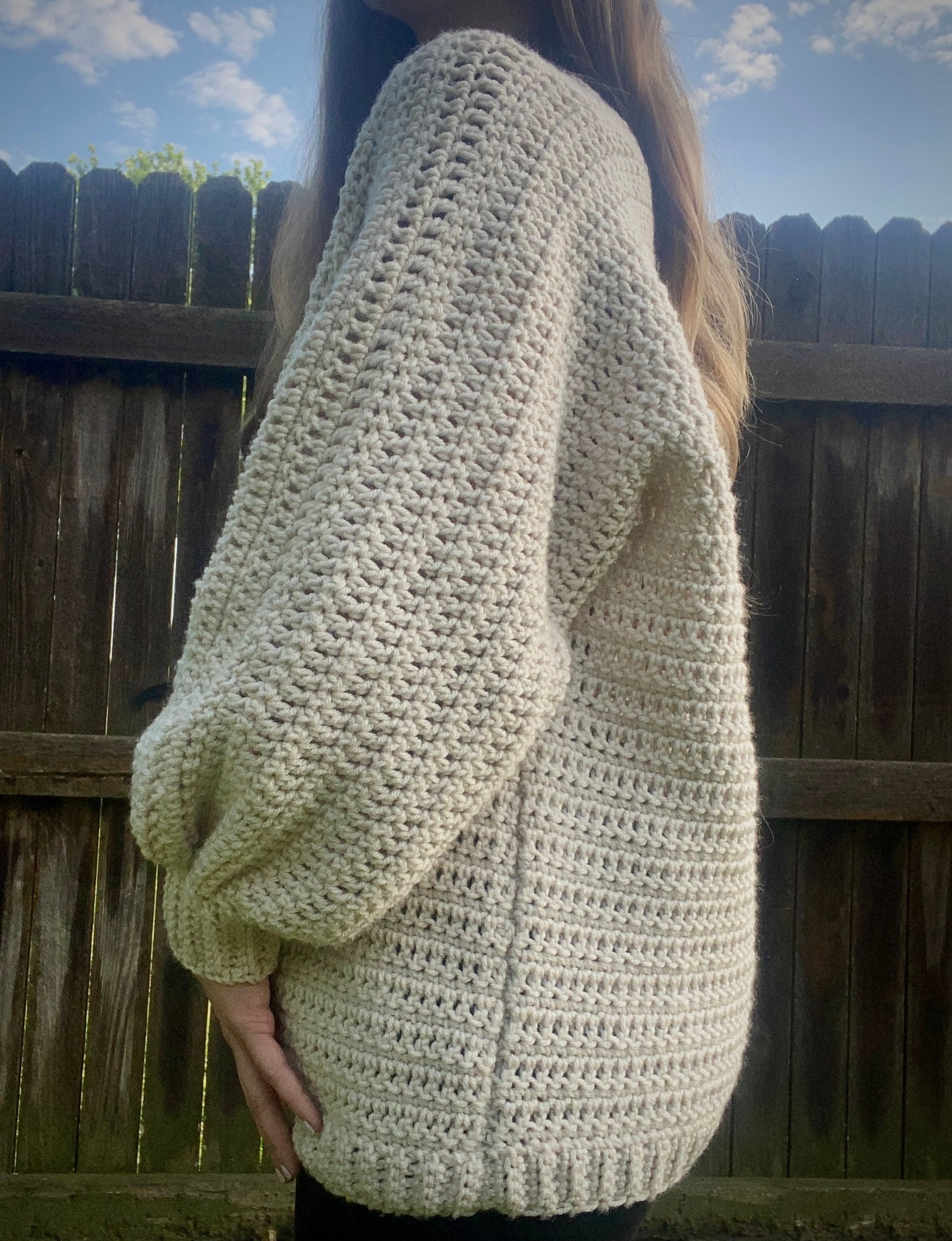 Crochet Cardigan Pattern, Crochet Pattern, Simple Crochet Cardigan ...