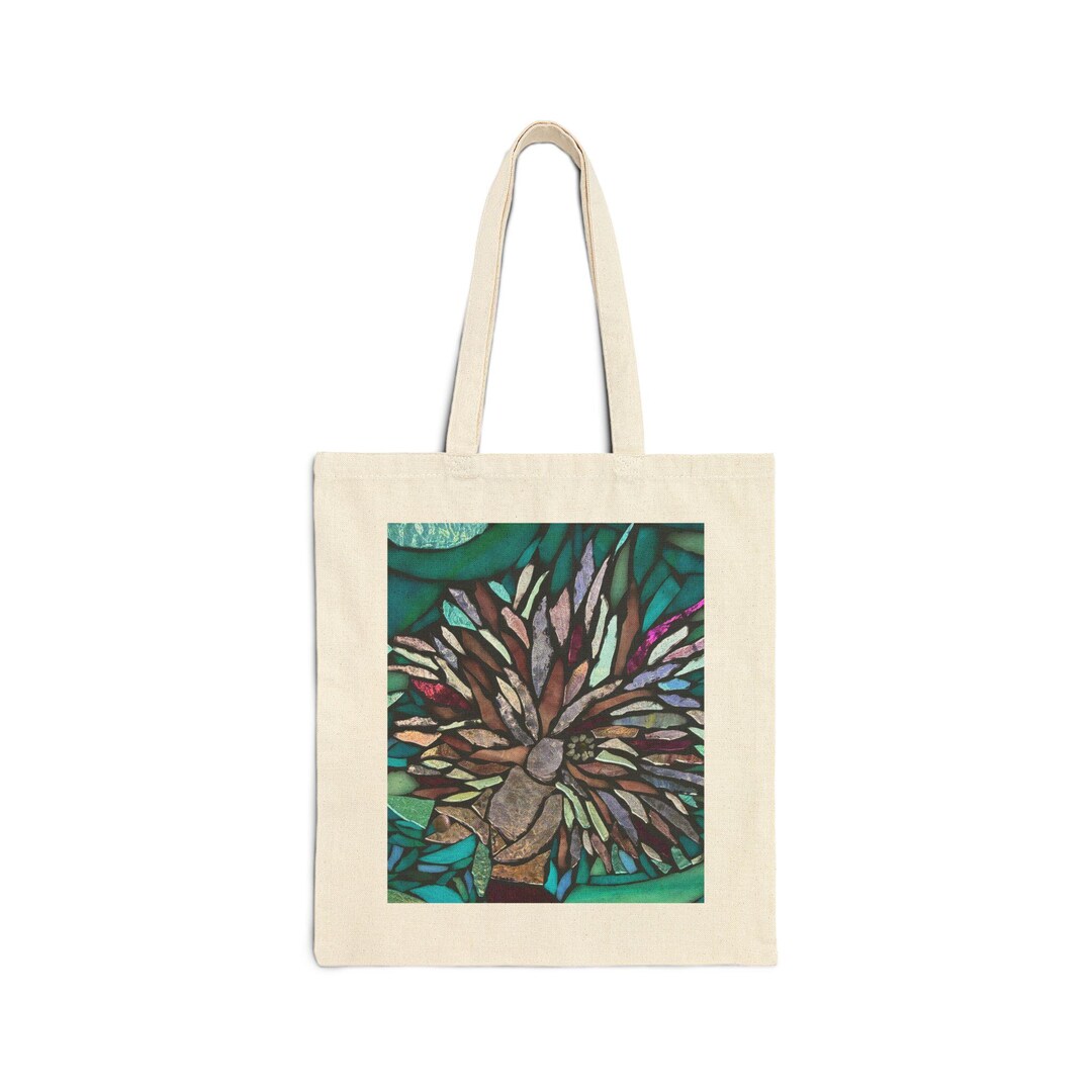 Hawaiian Goddess Tote Bag: Namaka Mermaid Stained Glass Art - Etsy