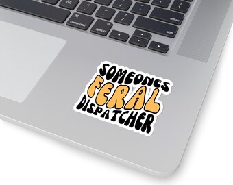 Dispatcher Tarot Card Sticker, Funny 911 Dispatcher Stickers, Funny ...
