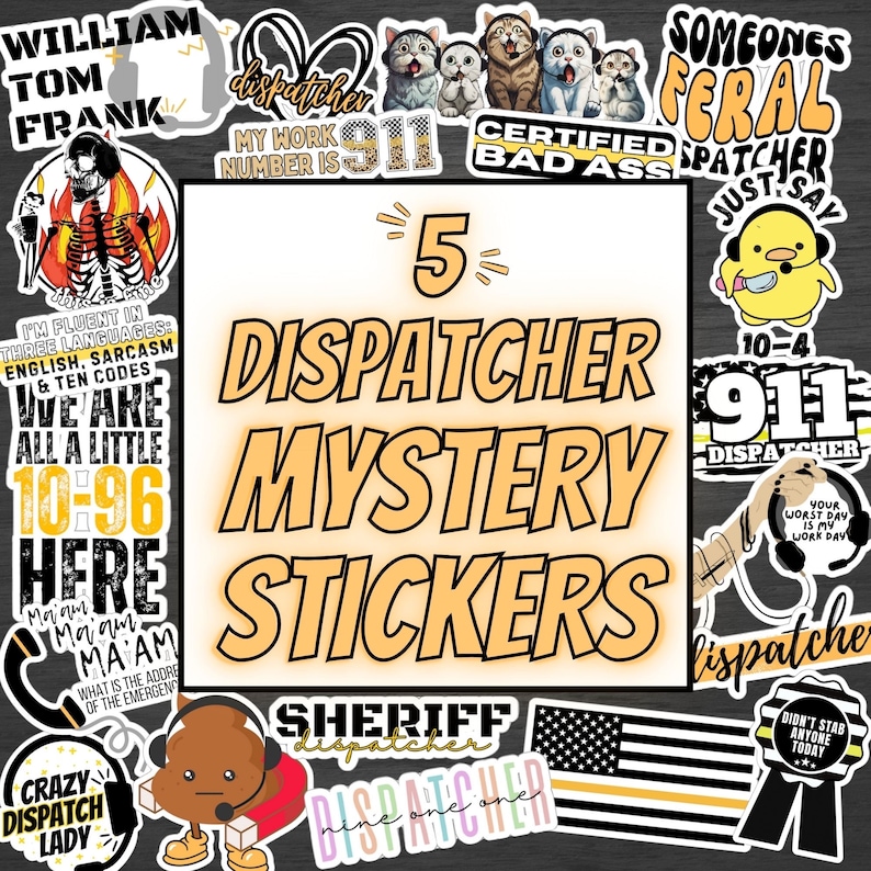 911 Dispatcher Gift, 911 Dispatcher Gifts, 911 Dispatcher Sticker, 911 ...