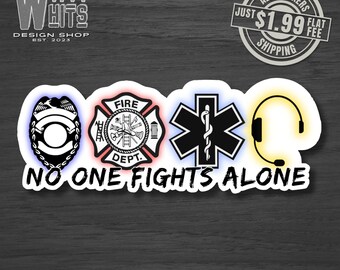 Firefighter Gift, Firefighter Sticker, Firefighter Stickers, EMT ...
