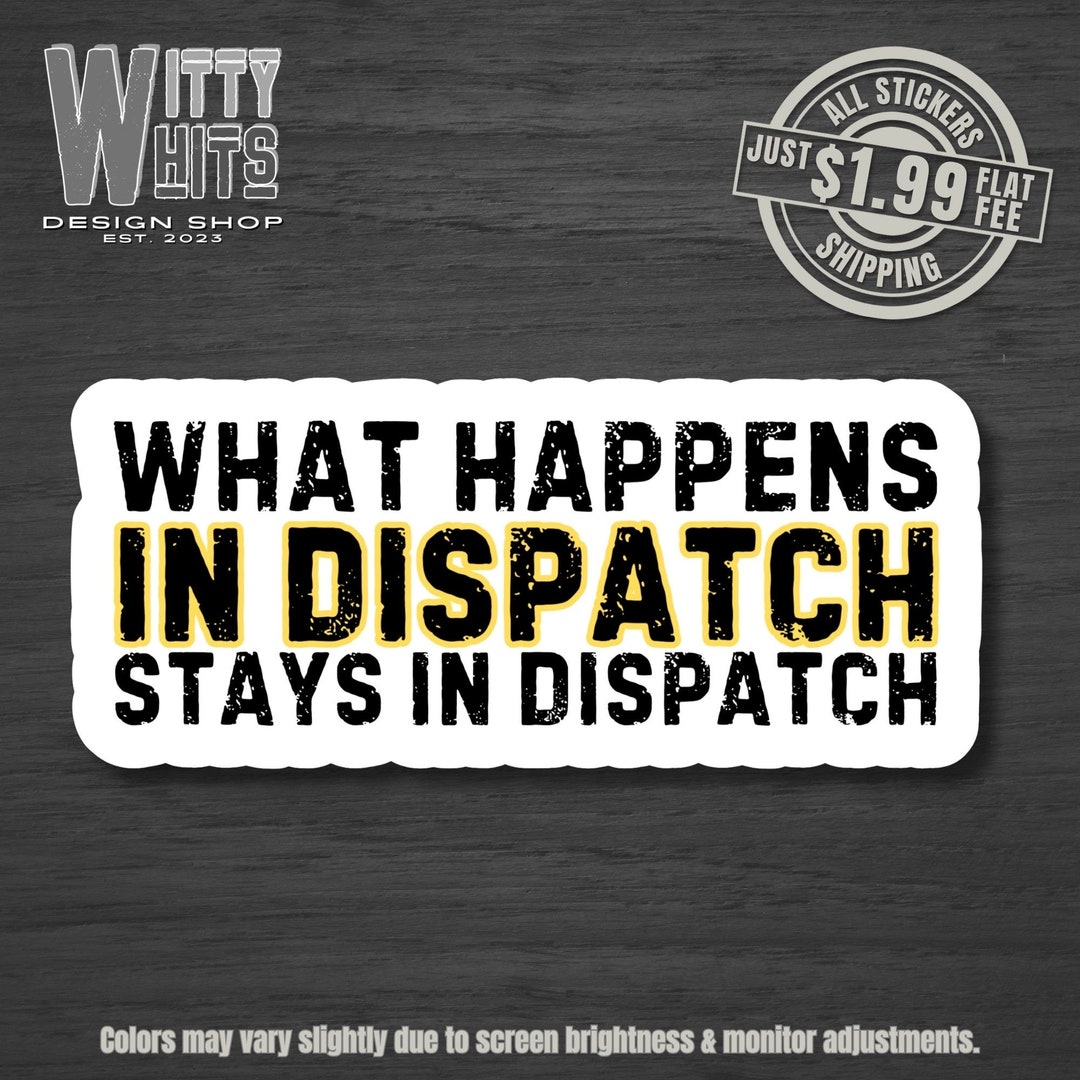 Dispatcher Gift, 911 Dispatcher Gifts, 911 Dispatcher Sticker, 911 ...