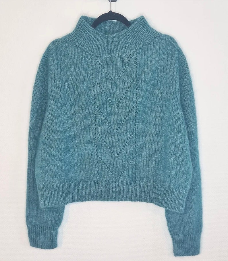 The Arrow Sweater Knitting Pattern - Etsy