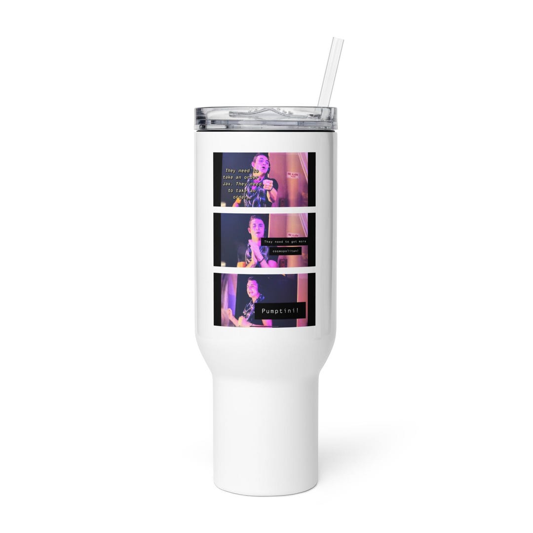 James Kennedy Pumptini Travel Mug With a Handle - Etsy