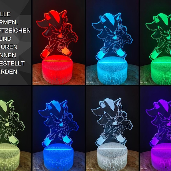 Led Sonic Lamp - Etsy