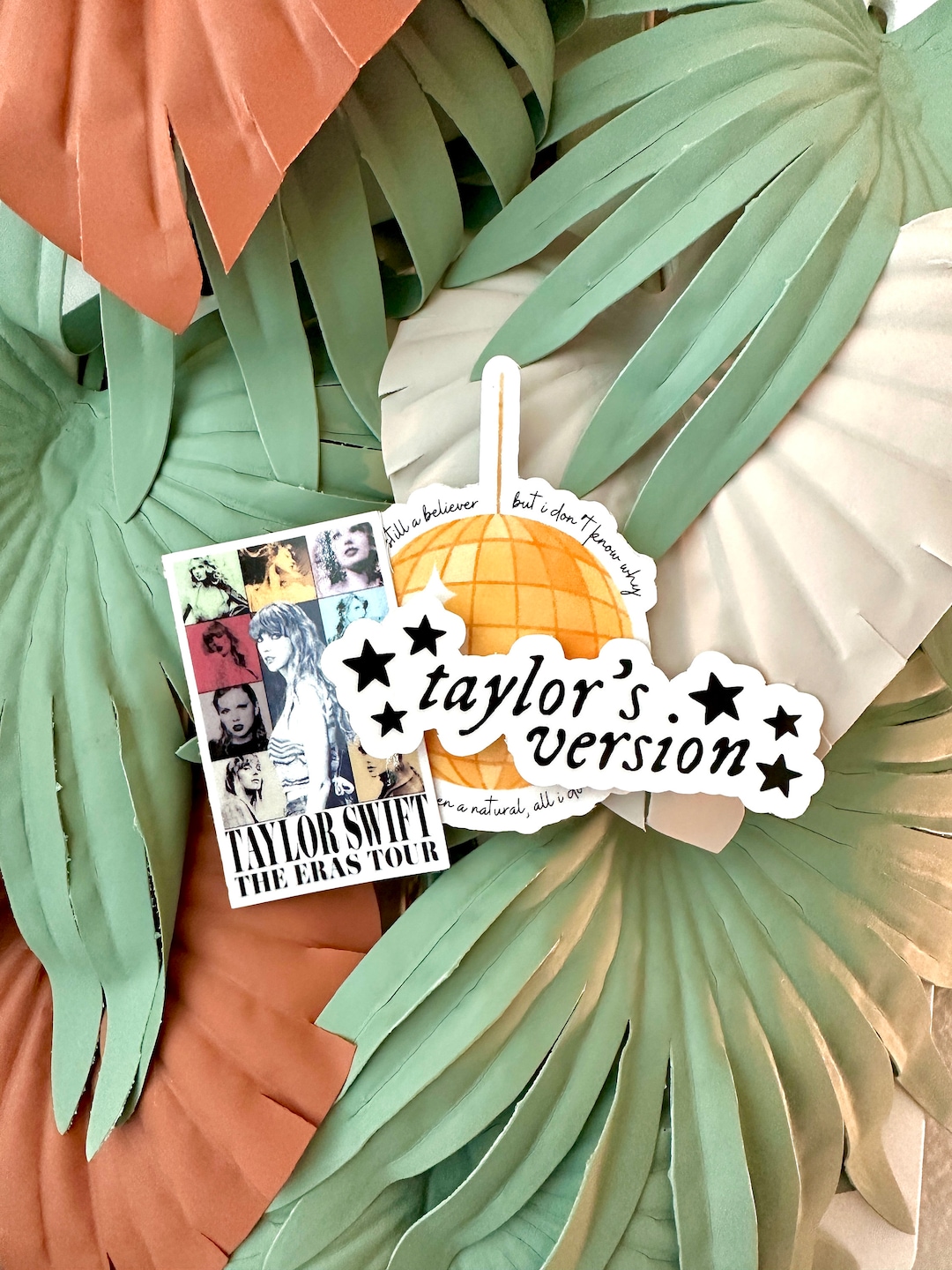 Taylor Swift Sticker Pack Taylor's Version Mirrorball - Etsy