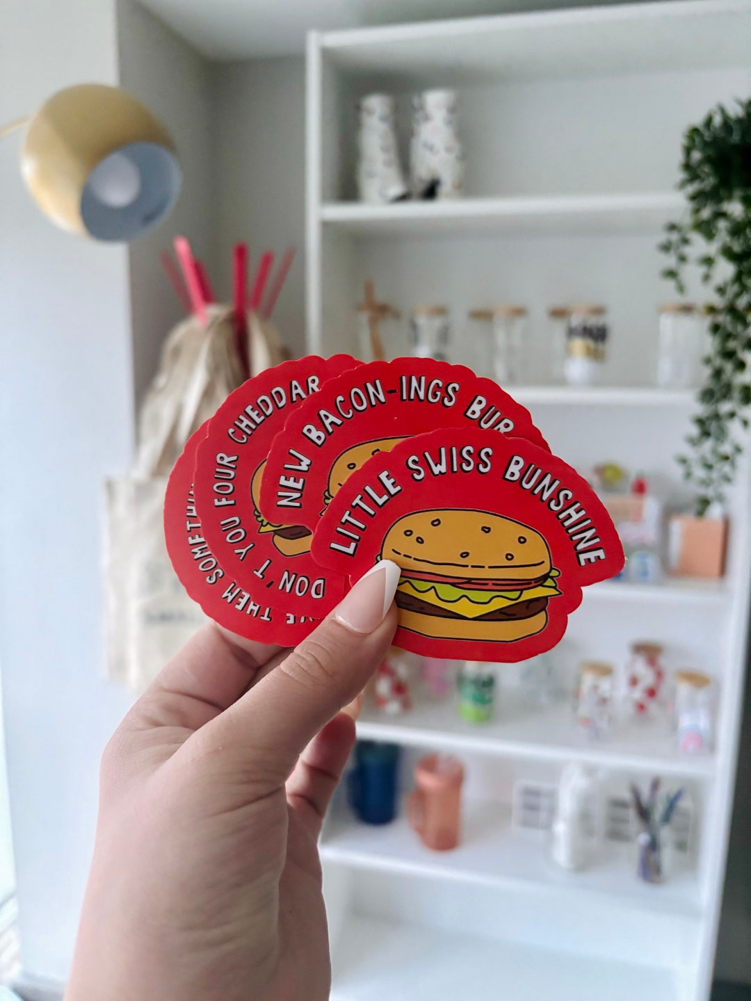 Burger of the Day Custom Bob's Burgers Sticker - Etsy