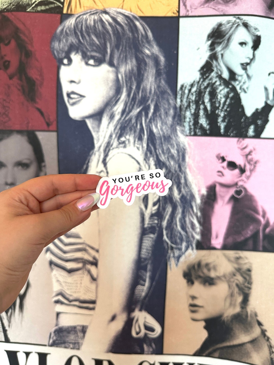 Gorgeous Taylor Swift Cute Stickers for Notebooks, Water Bottles ...