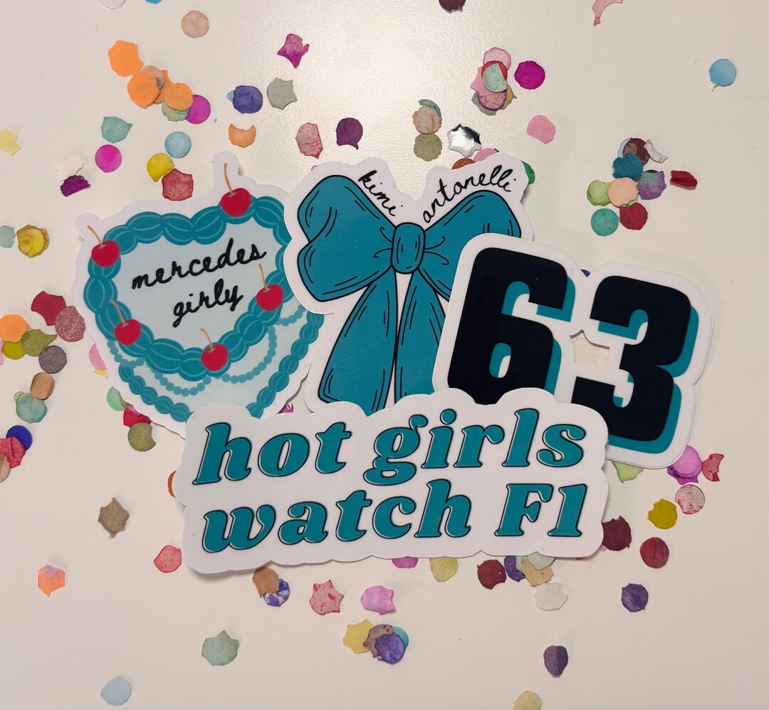 Formula1 Sticker Pack | Team Packs | F1 Gifts - Etsy