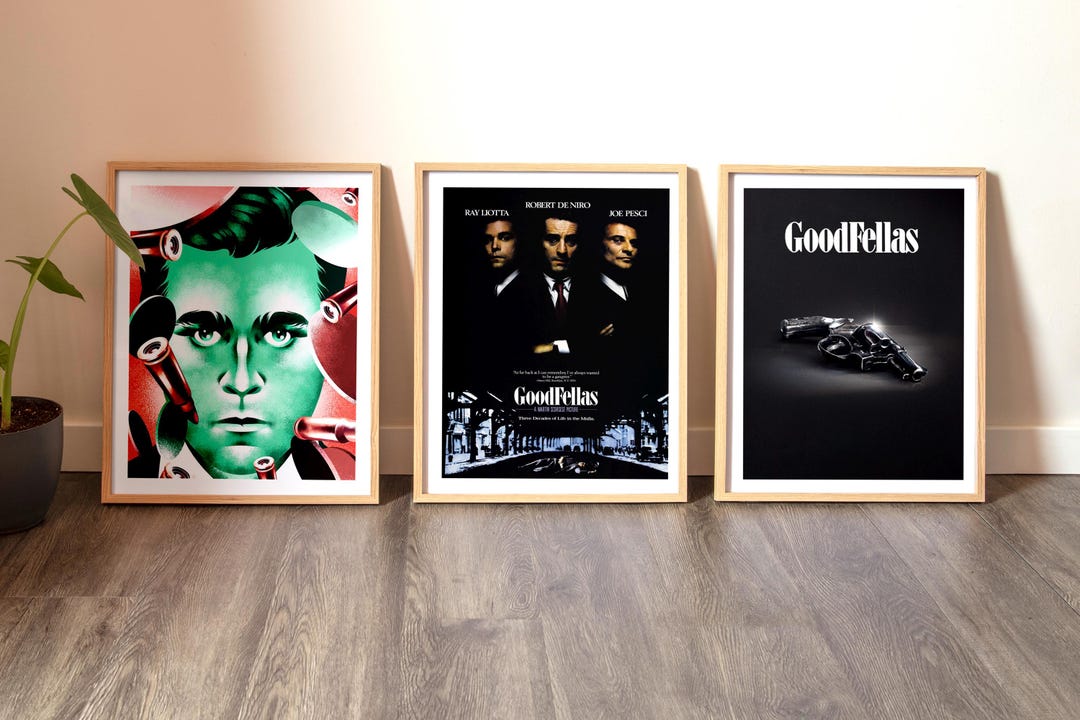 Goodfellas Poster Set of 3 | Cult Classic 90s Gangster Film - Etsy