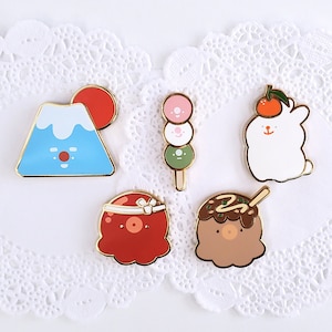 Japan Hard Enamel Pins - Etsy