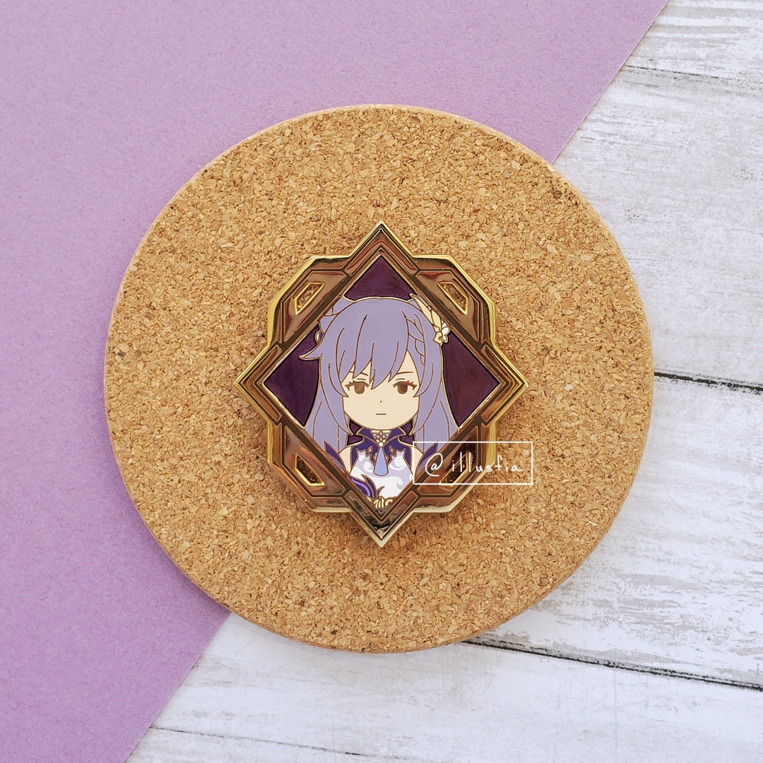 Genshin Impact Keqing Enamel Pin - Etsy