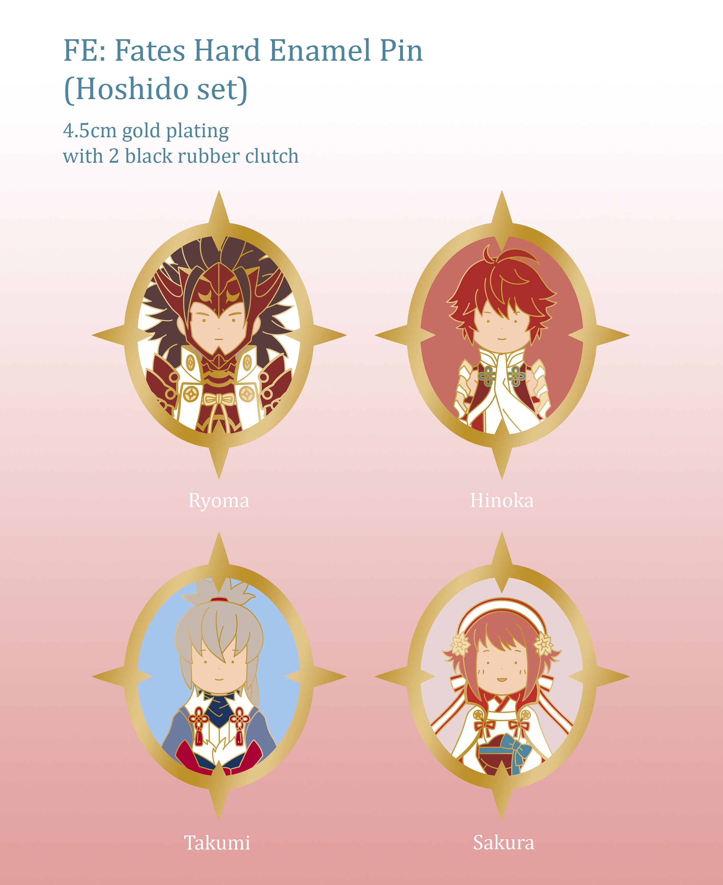FE: Fates Enamel Pins - Etsy