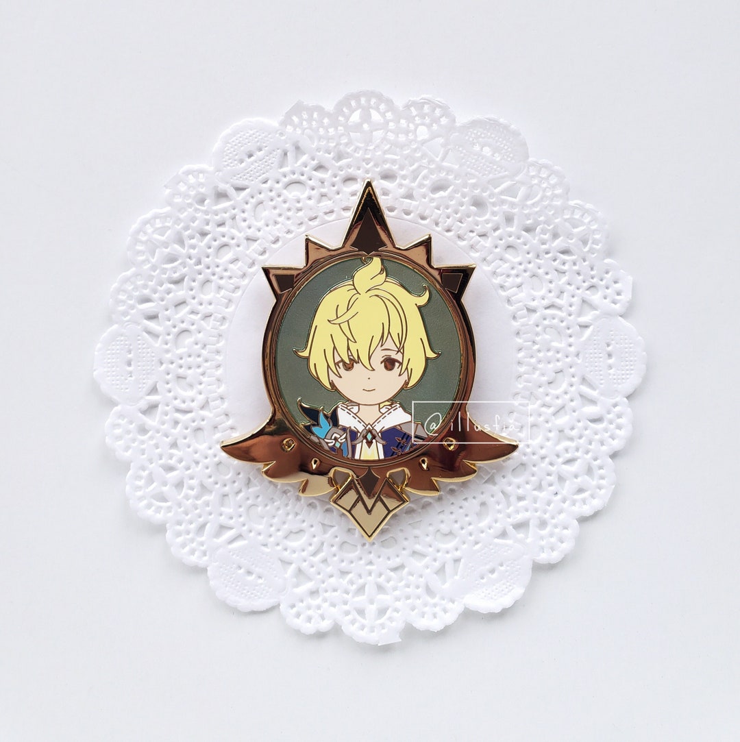 Genshin Impact Mika Enamel Pin - Etsy