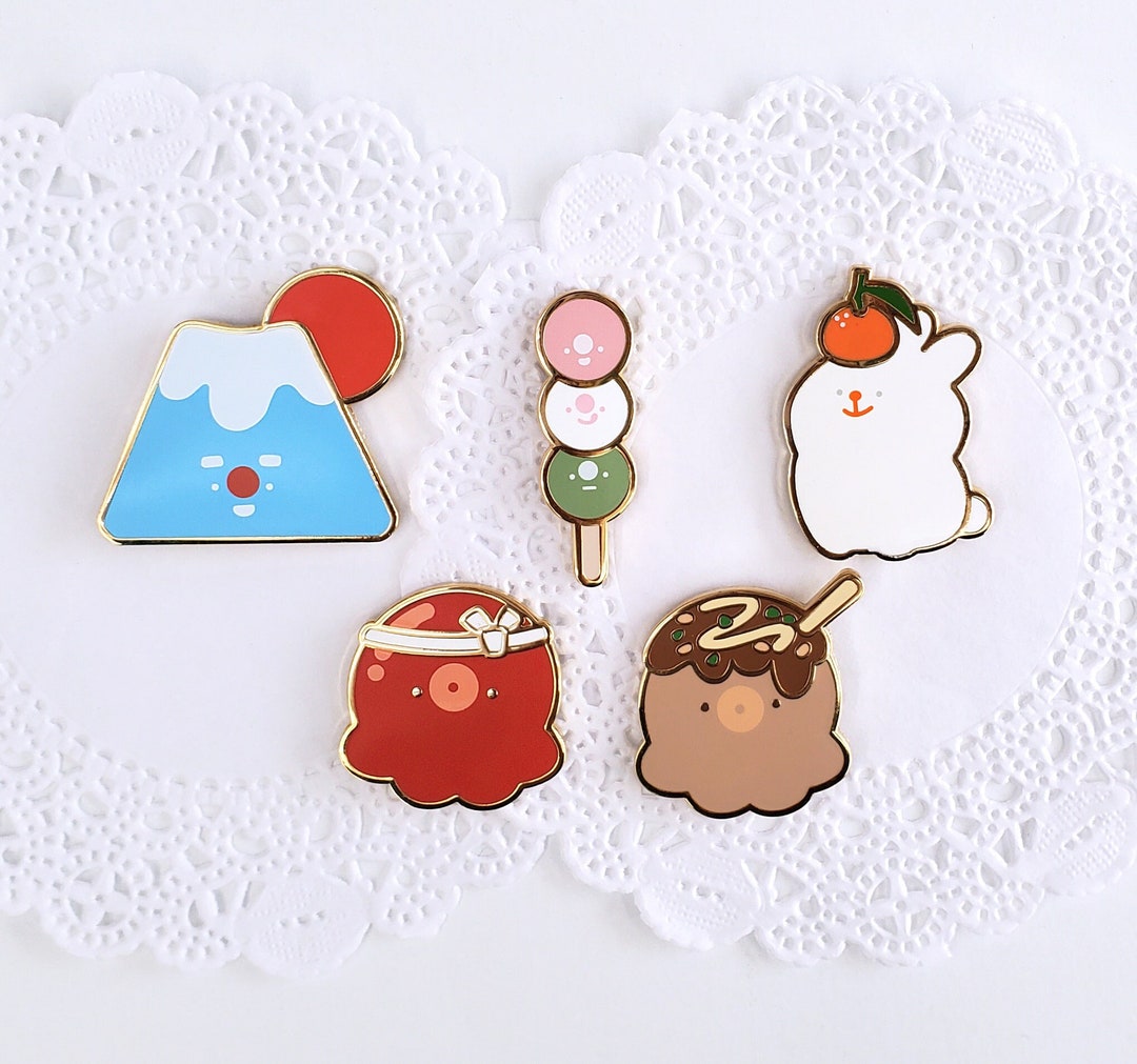 Japan Hard Enamel Pins - Etsy