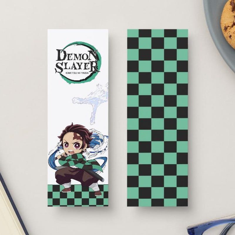 Demon Slayer Bookmark - Etsy