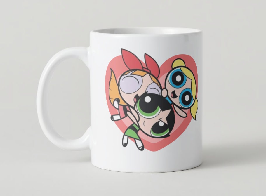 Powerpuff Girls Mugs (customization Available!) - Etsy
