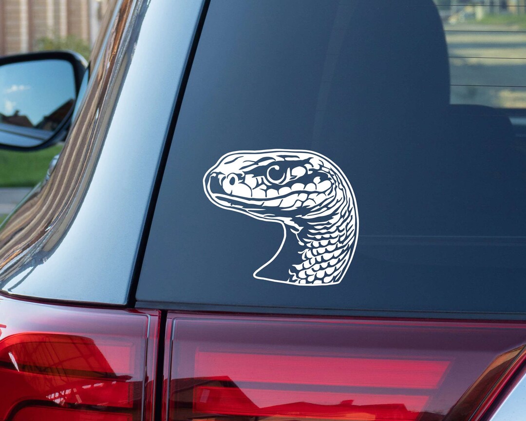 Snake Decal · Reptile Silhouette Vinyl Art Sticker for Car, Window ...