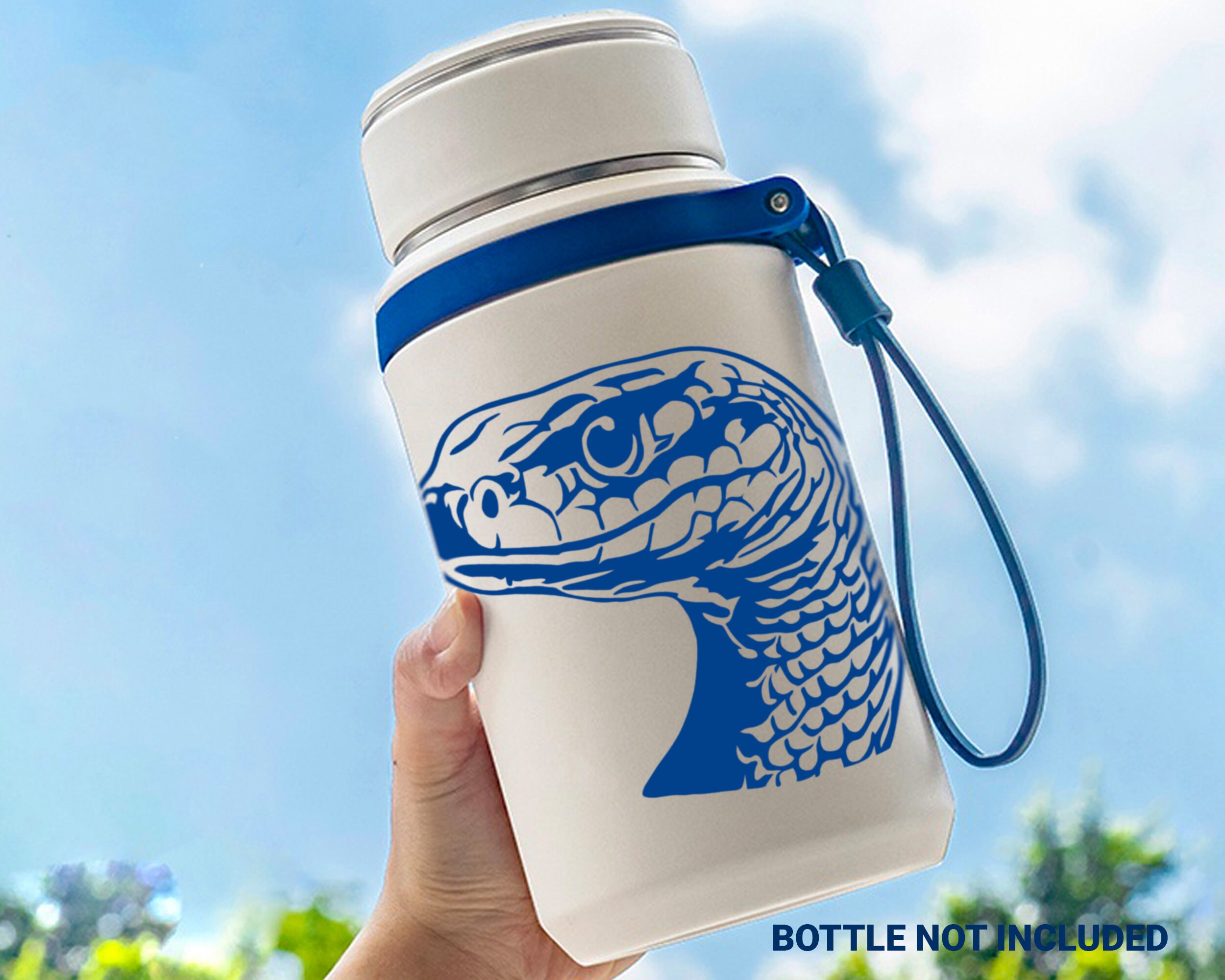 Snake Decal Reptile Silhouette Vinyl Art Sticker for Laptop, Car Window ...