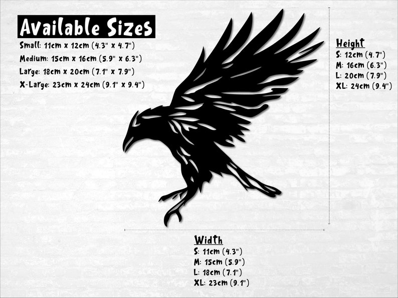 Raven Decal · Crow Vinyl Art Sticker for Laptop, Car Window, Tumbler ...