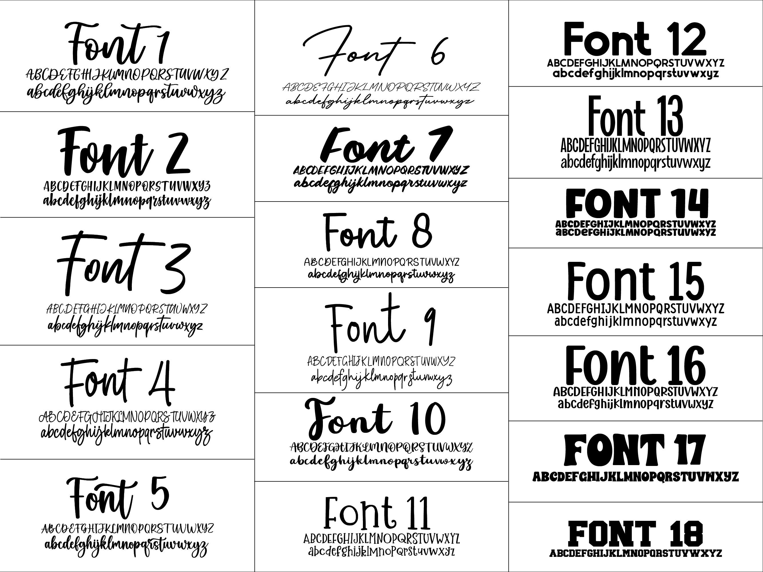 Lettering Decal, Custom Personalised Vinyl Cut-out Sticker With Your ...